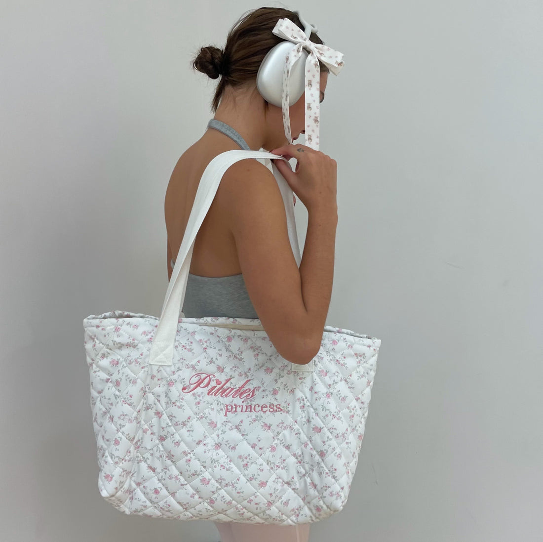 pilates princess tote bag – sweetly